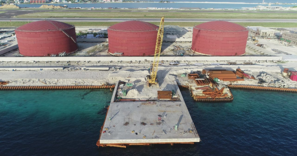 Major work of VIA Fuel Farm completed – The Times of Addu