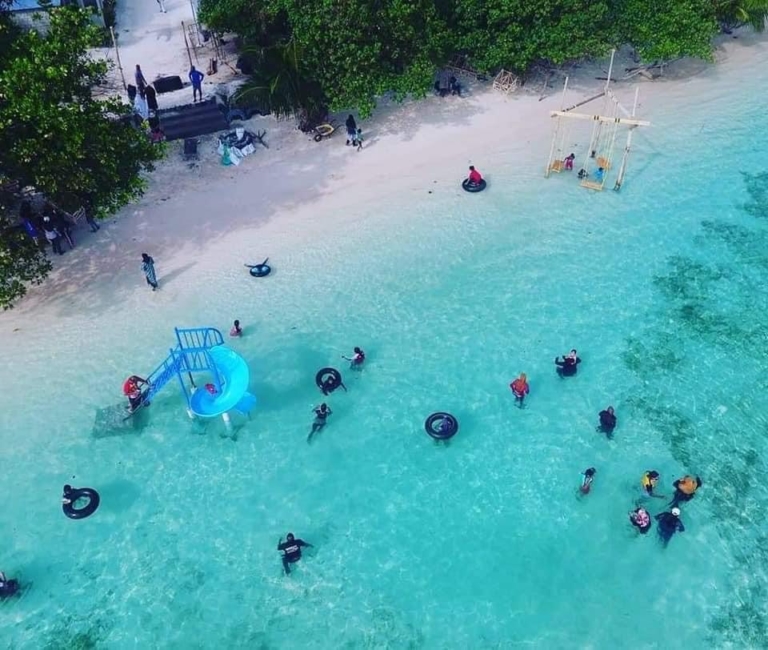 New beaches of Addu City, a true resemblance of community spirit – The ...