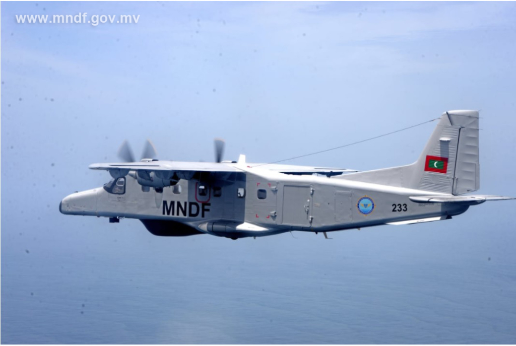 MNDF deploys air support to search for missing tourist – The Times of Addu