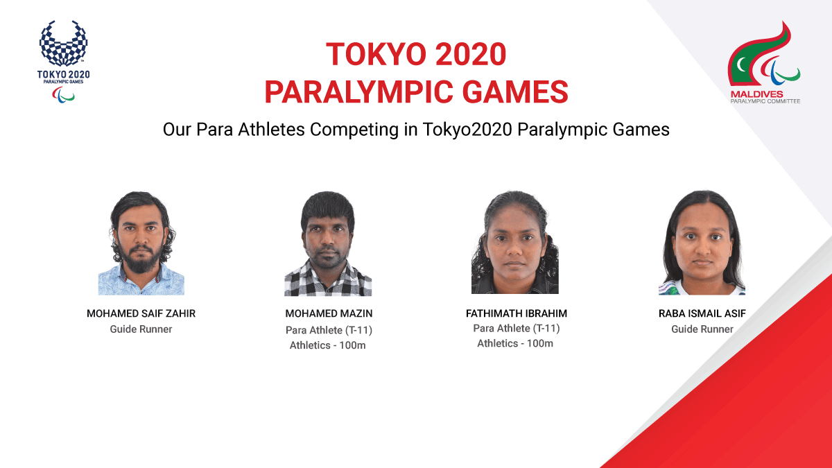 Maldivian Paralympians to compete in the Tokyo 2020 Paralympics Games ...