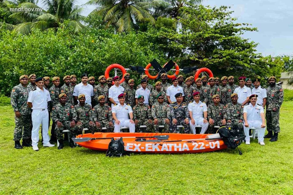 Maldives begins joint navy exercise with India – The Times of Addu