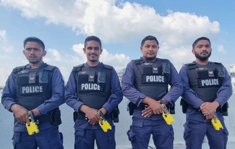 Police start using taser guns – The Times of Addu