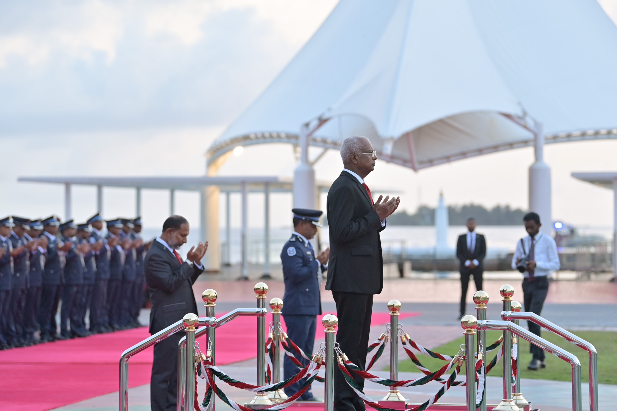 President Solih and First Lady commemorate Maldives’ independence at ...